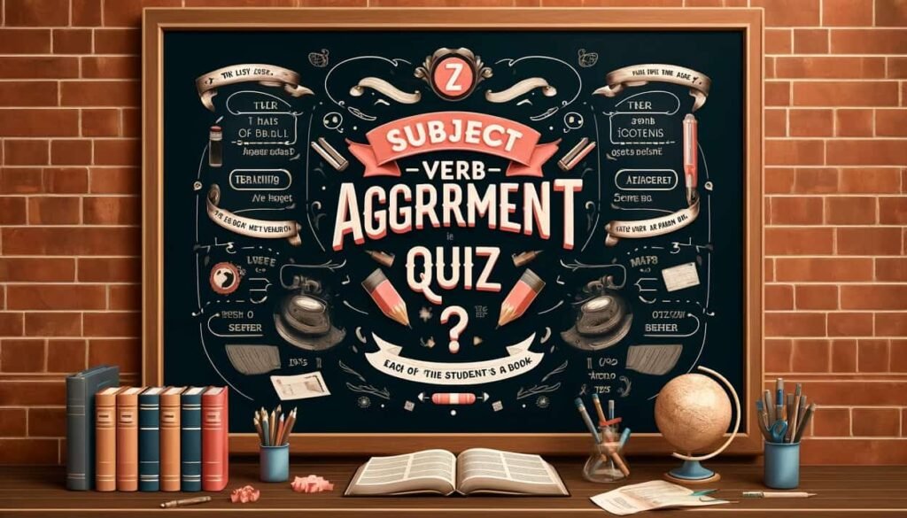 Subject-Verb Agreement Quiz - Test Your Grammar